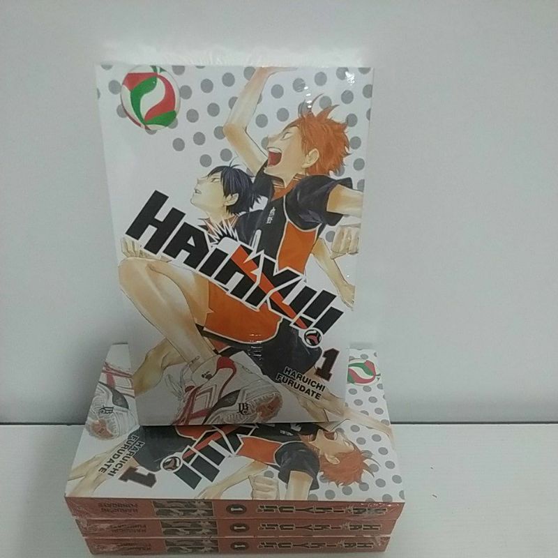 Mangá Haikyu Haikyuu Vol. 1 e 2 ( volumes avulsos) Lacrado em português ...