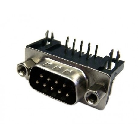 Kit 10 Peças - Conector Db9 Macho 90 Graus Solda Placa | Shopee Brasil
