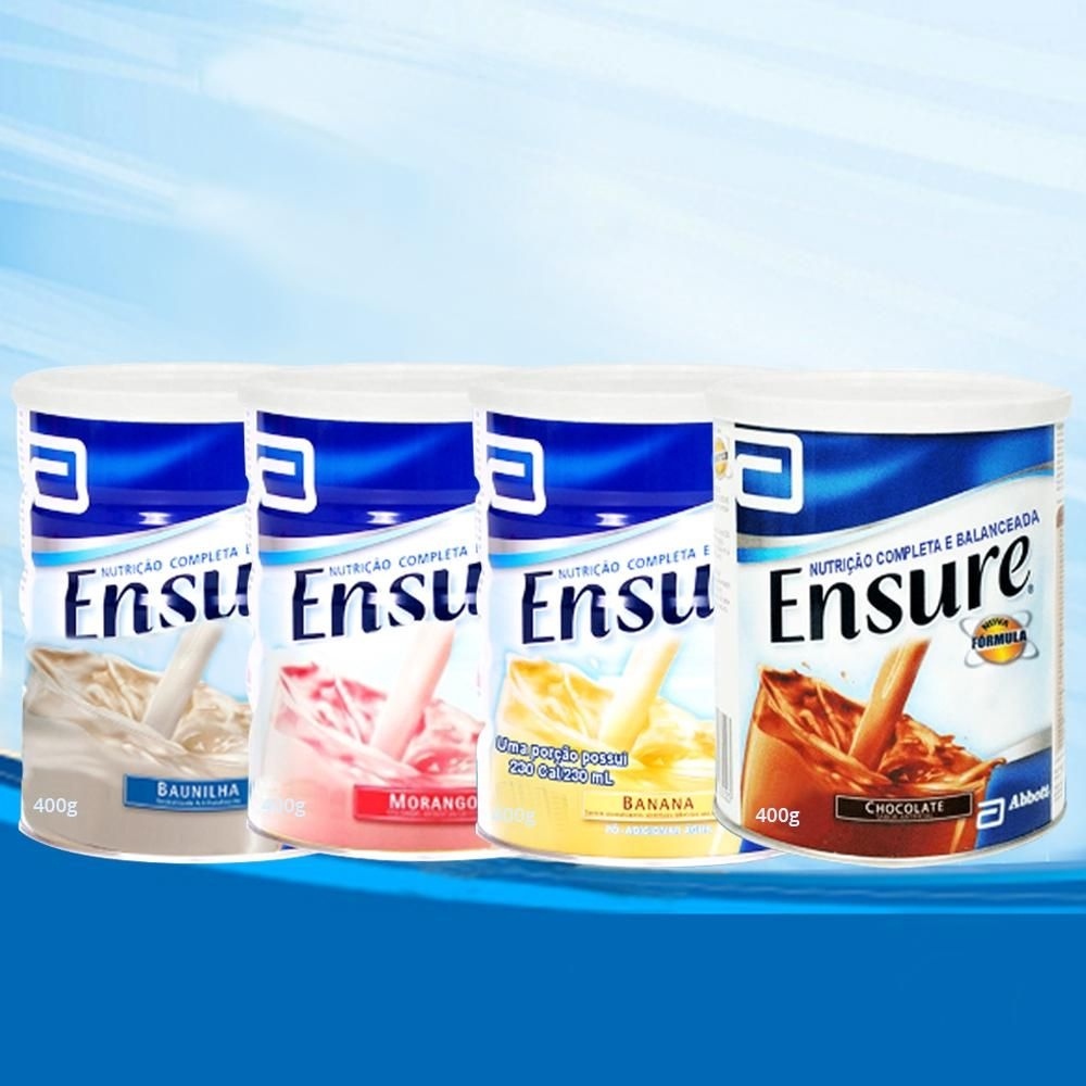 Ensure 400g Abbott - Escolha Entre Os Sabores Disponíveis | Shopee Brasil