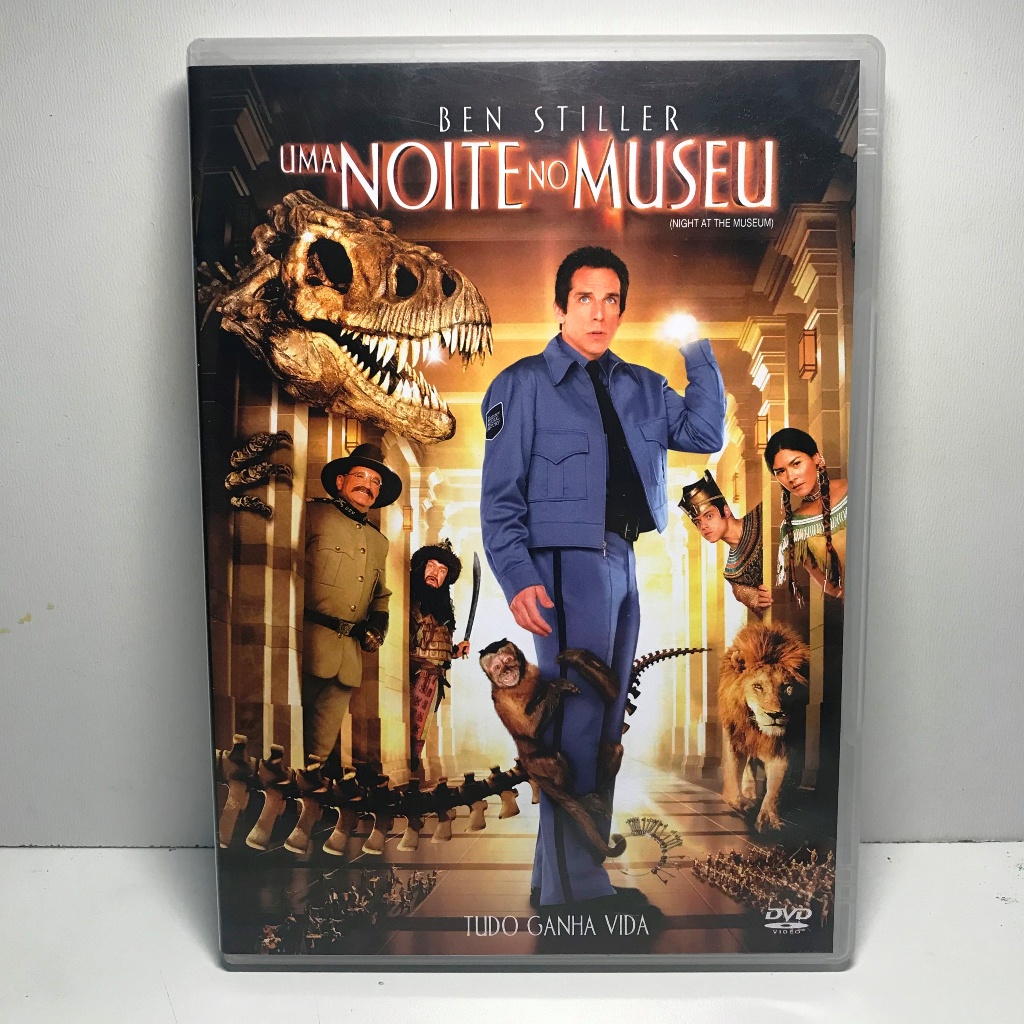 DVD: Uma noite no museu - Ben Stiller / Robin Williams (Original ...