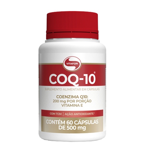 Coenzima Q10 Coq-10 200mg C/60 Capsulas Vitafor | Shopee Brasil