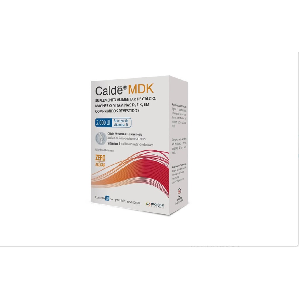 Calde Mdk 2000 60 Comprimidos Revestidos | Shopee Brasil