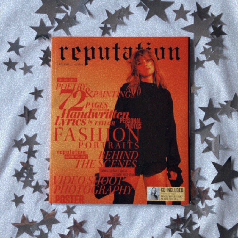 CD + Revista vol. 1 Taylor Swift - reputation (Importado) | Shopee Brasil