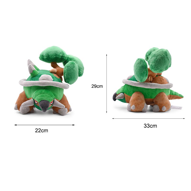 Anime Pokémon Character Turtonator Soft Plush Toy Stuffed Doll Kids ...