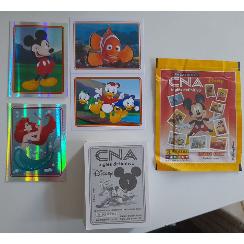 Lote completo Disney CNA 120 figurinhas | Shopee Brasil