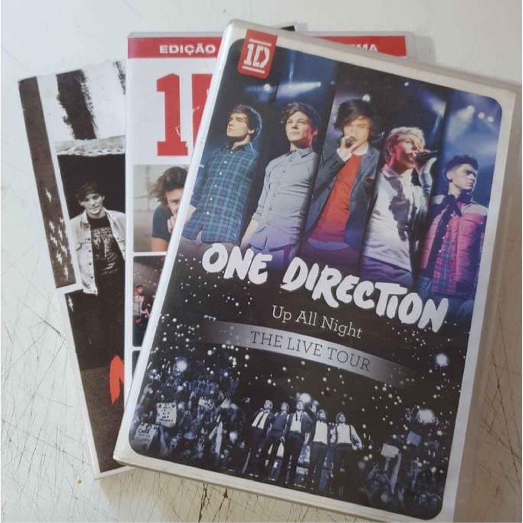 One Direction ( 2 DVD & 1 CD Deluxe) | Shopee Brasil