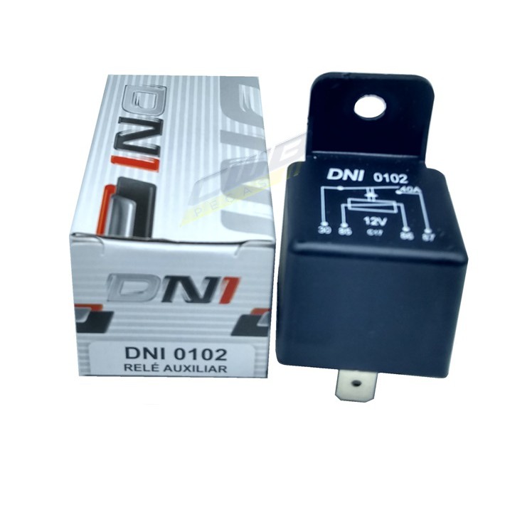 Relé Auxiliar Universal, Ventilador Do Radiador Dni 0102 | Shopee Brasil
