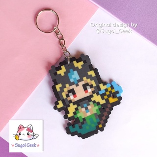 Chaveiro Nami Skins Jogo League of Legends Hama Perler Beads | Shopee ...