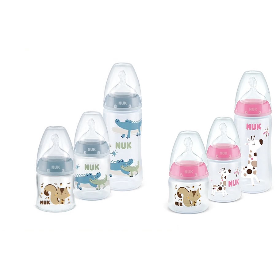 Kit 3 Mamadeiras Nuk Starter First Choice 90ml 150ml e 300ml com ...