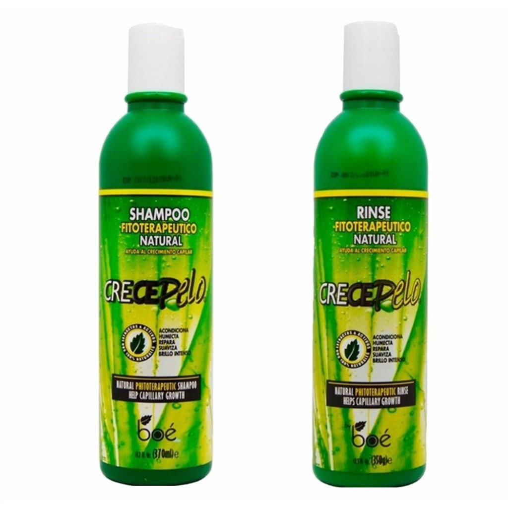 Kit Shampoo 370 Ml + Condicionador 350 Gr Crece Pelo Boé - CrecePelo ...