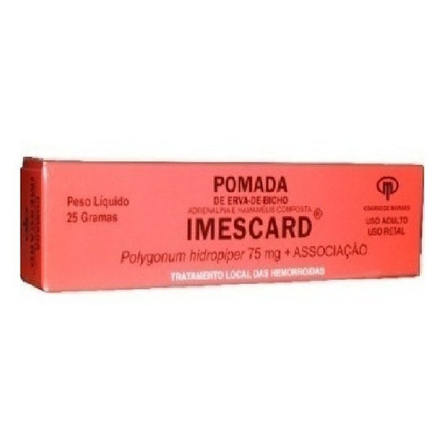 Pomada Imescard 25 Gramas | Shopee Brasil