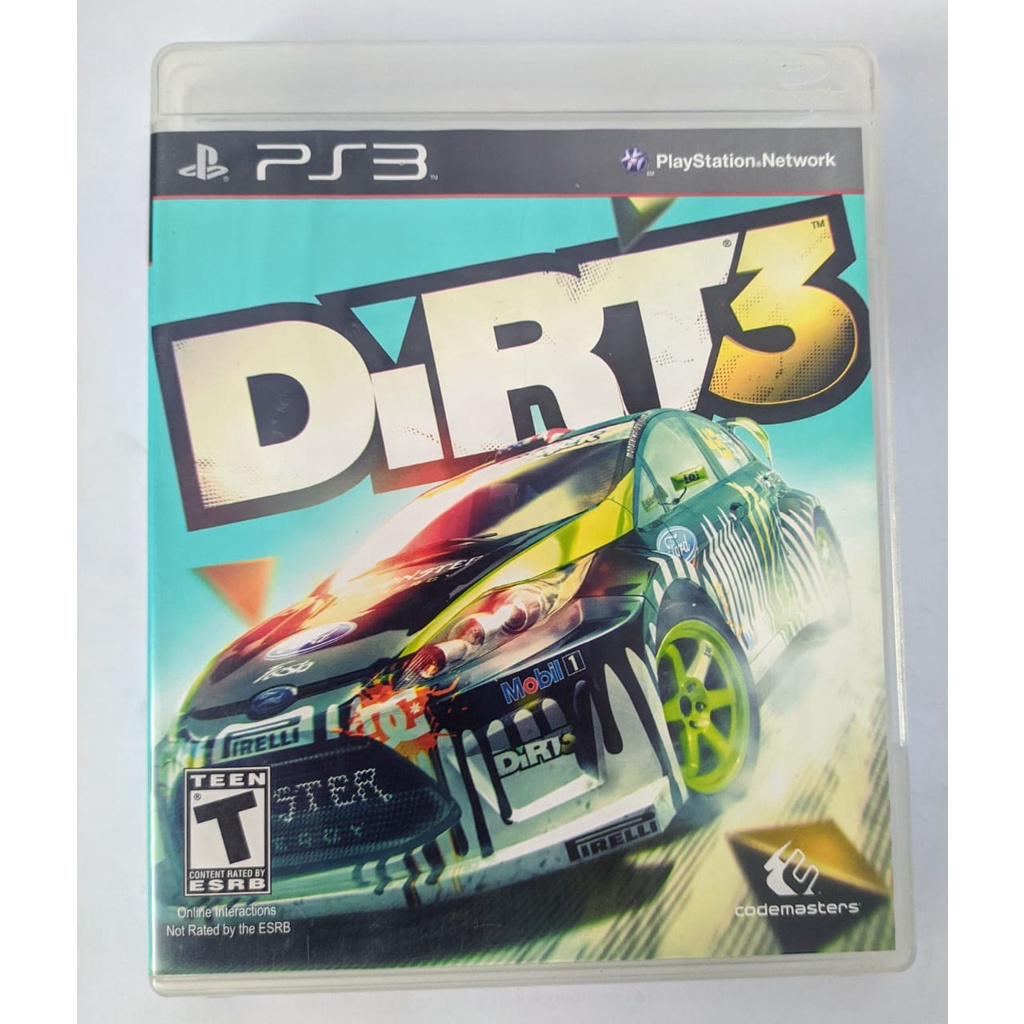 Dirt 3 PS3 Original Mídia Física - Pronta Entrega | Shopee Brasil
