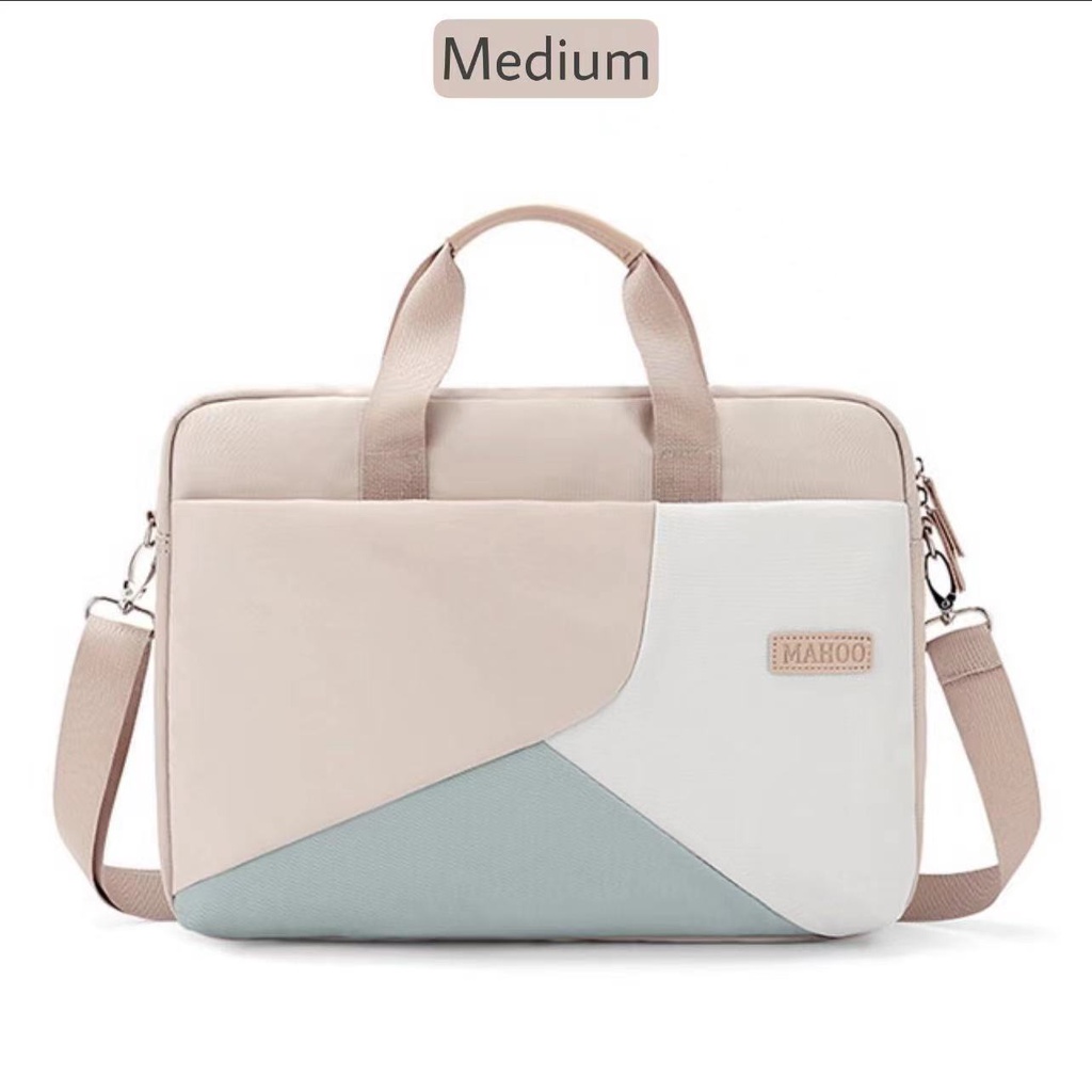 Bolsa Para Notebook Com Estilo Colorblock Design À Prova D'água De ...