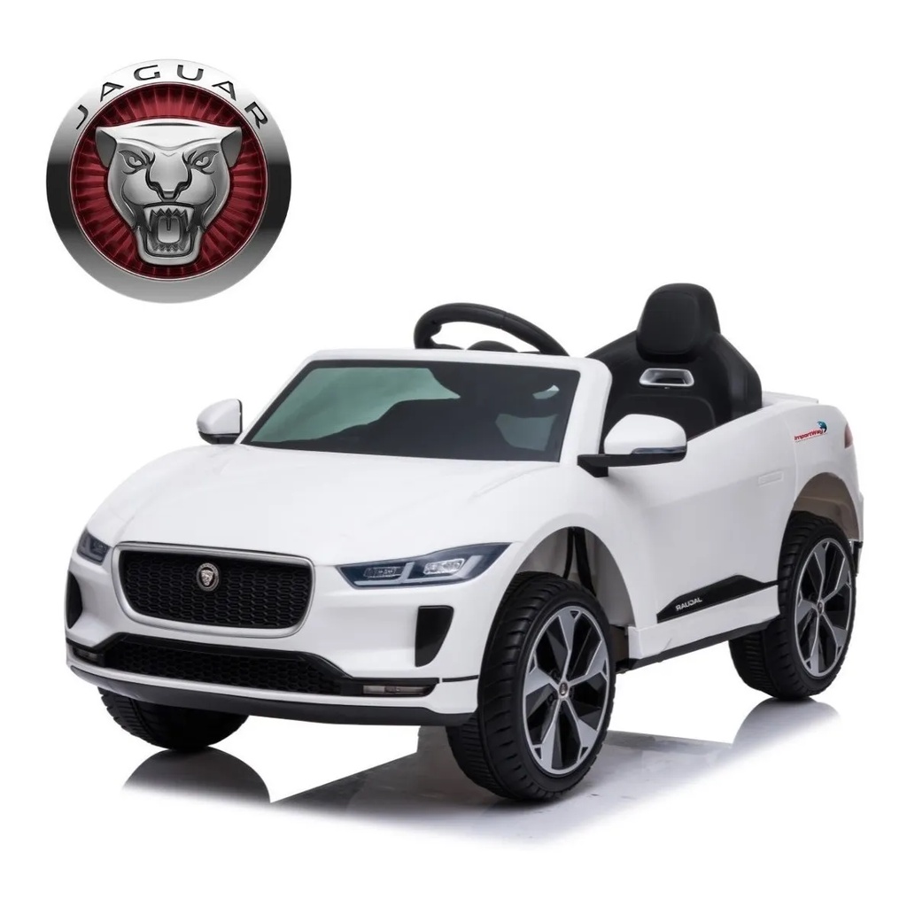 Carrinho Eletrico Infantil Importway Jaguar Branco 12v | Shopee Brasil