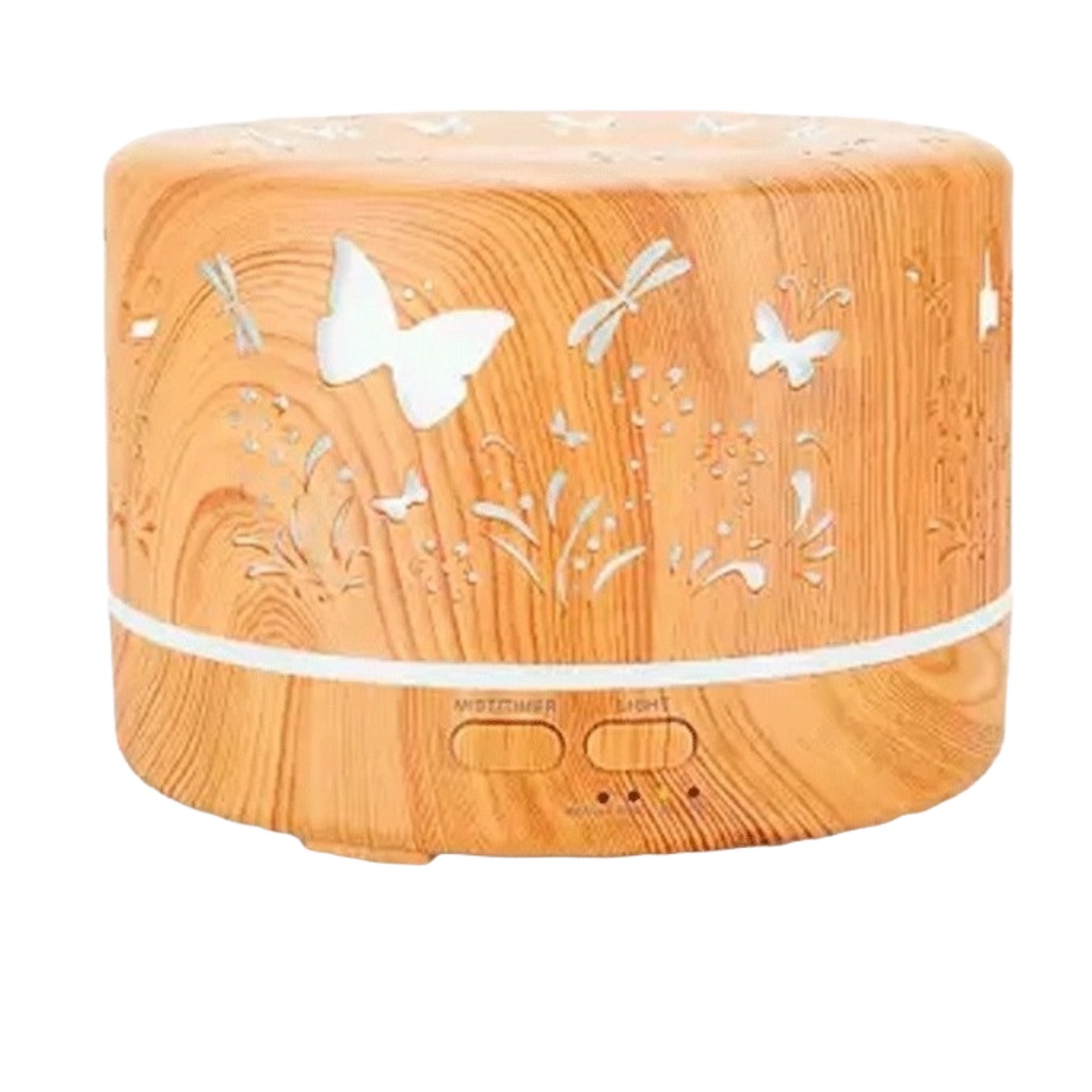 Aromatizador Umidificador 700ml 7 Cores Led Borboleta Cabo USB Controle Remoto | Shopee Brasil