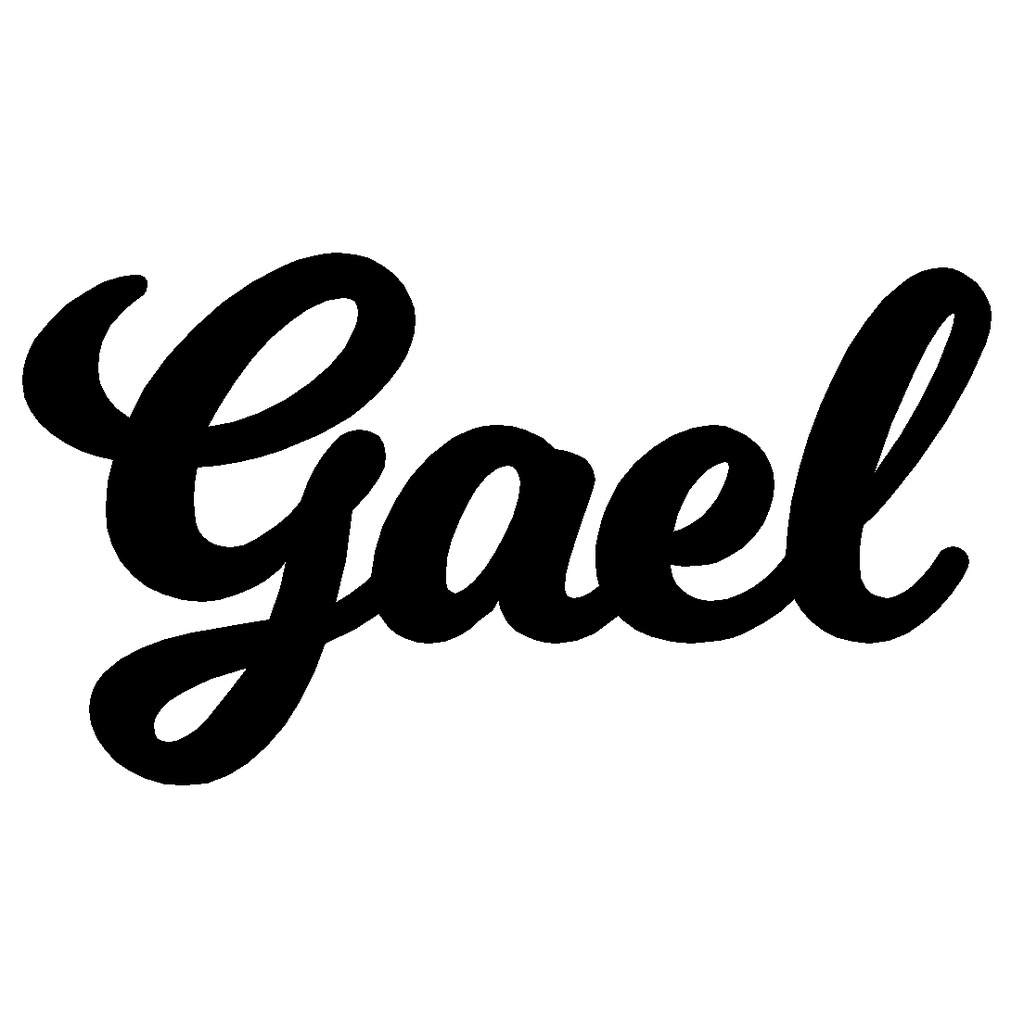 Nome Gael 70cm - ROSANGELA | Shopee Brasil