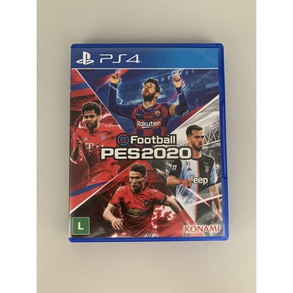 Jogo PES 2020 PS4 mídia física | Shopee Brasil