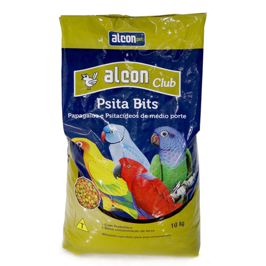 Ração Alcon Club Psita Bits 10kg | Shopee Brasil