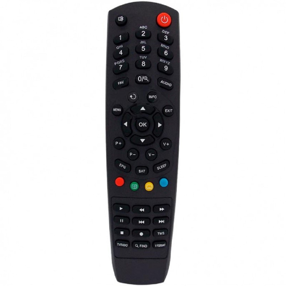 Controle Receptor Audisat A2 Plus Sky-9005 | Shopee Brasil