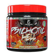 Psichotic Hell (300g - 60 Doses) Demons Lab - Pré Treino Usa | Shopee Brasil