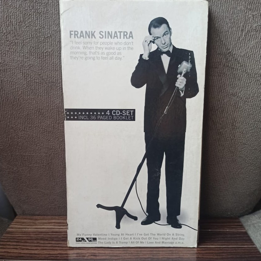 BOX FRANK SINATRA 4 CDS - SET | Shopee Brasil