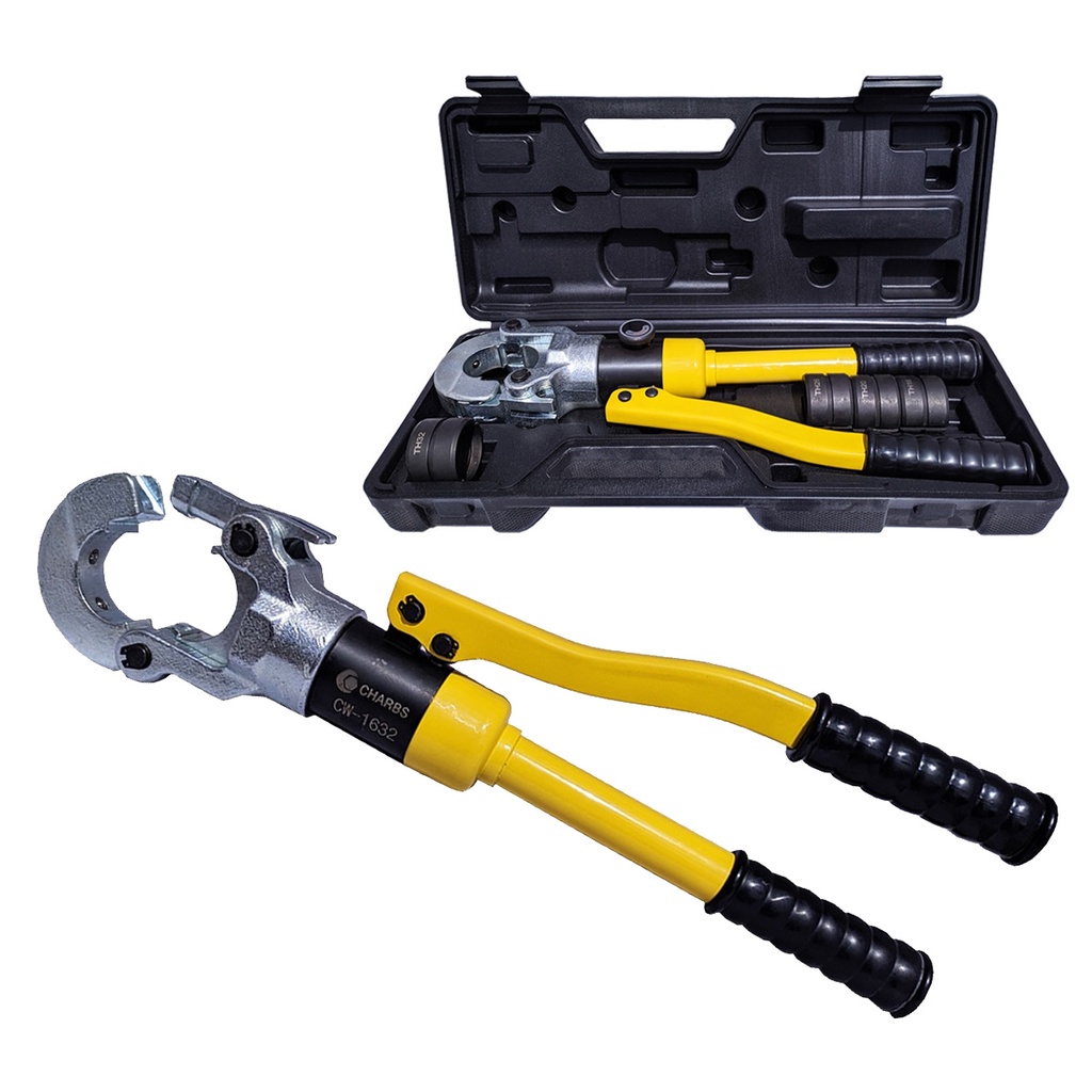Alicate Hidráulico Prensa Tubos Pex 16 A 32mm 4 Matrizes TH | Shopee Brasil