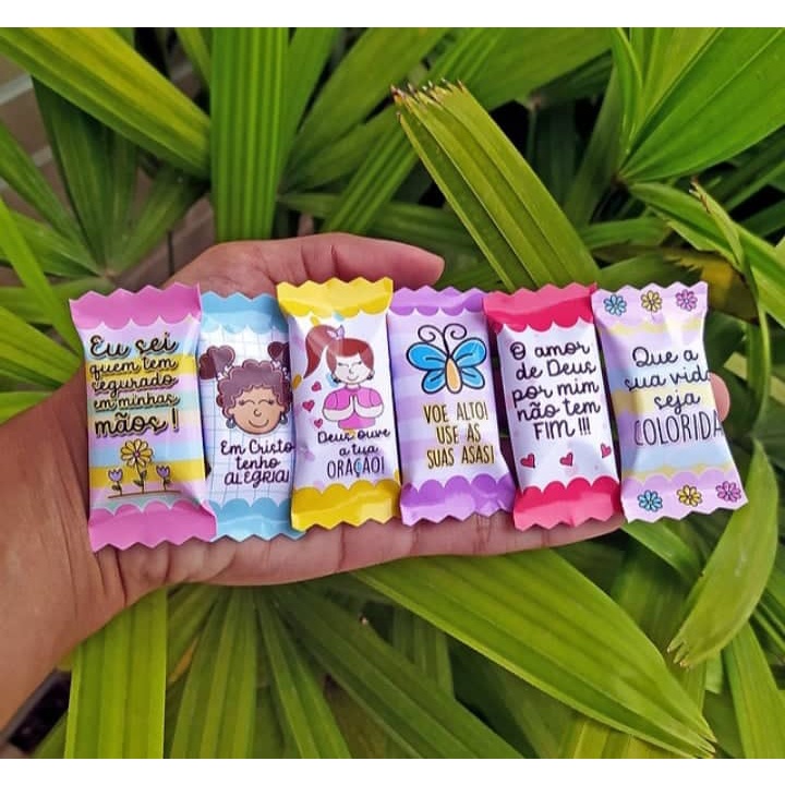 50 unidades Balinhas com frases motivacionais para clientes - Mimo ...