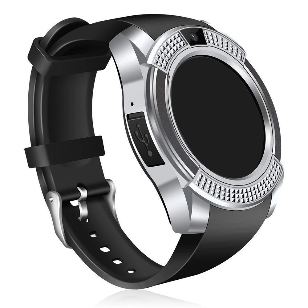 Relogio SmartWatch Inteligente V8 Bluetooth Camera Celular Chip Cartao ...