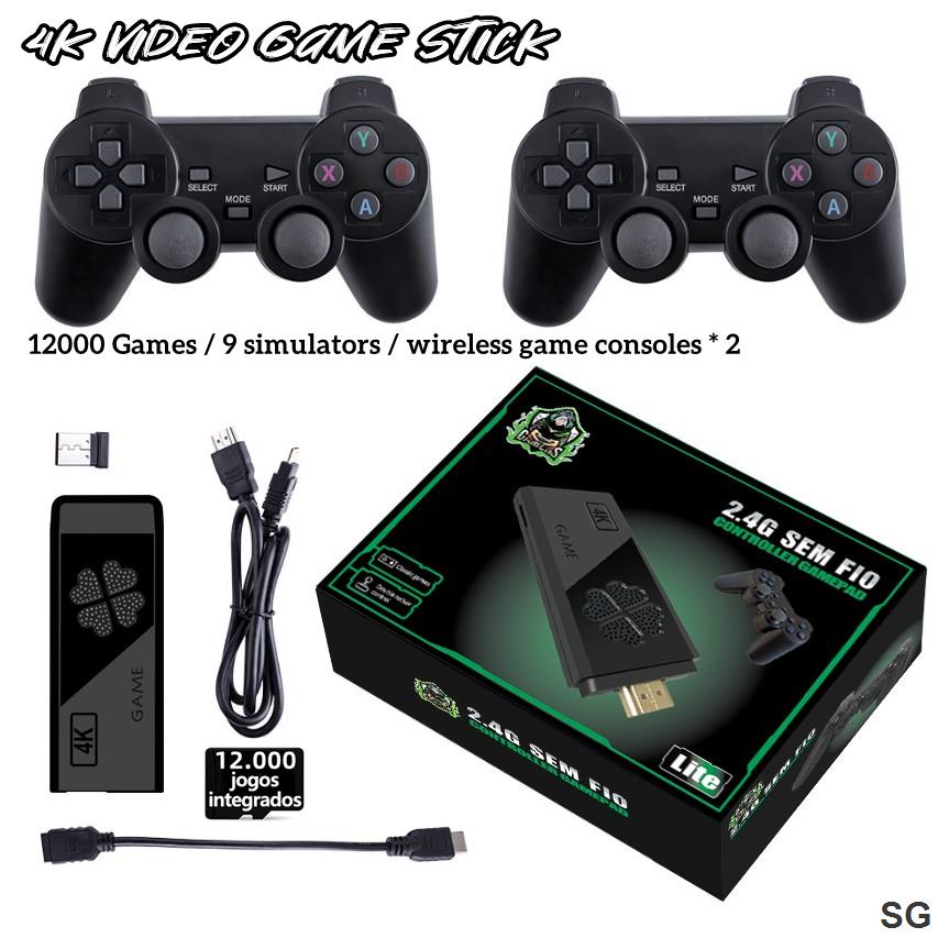 Console De Jogo De TV X1 4K HD Embutido 12000 PS Game Retro Com ...