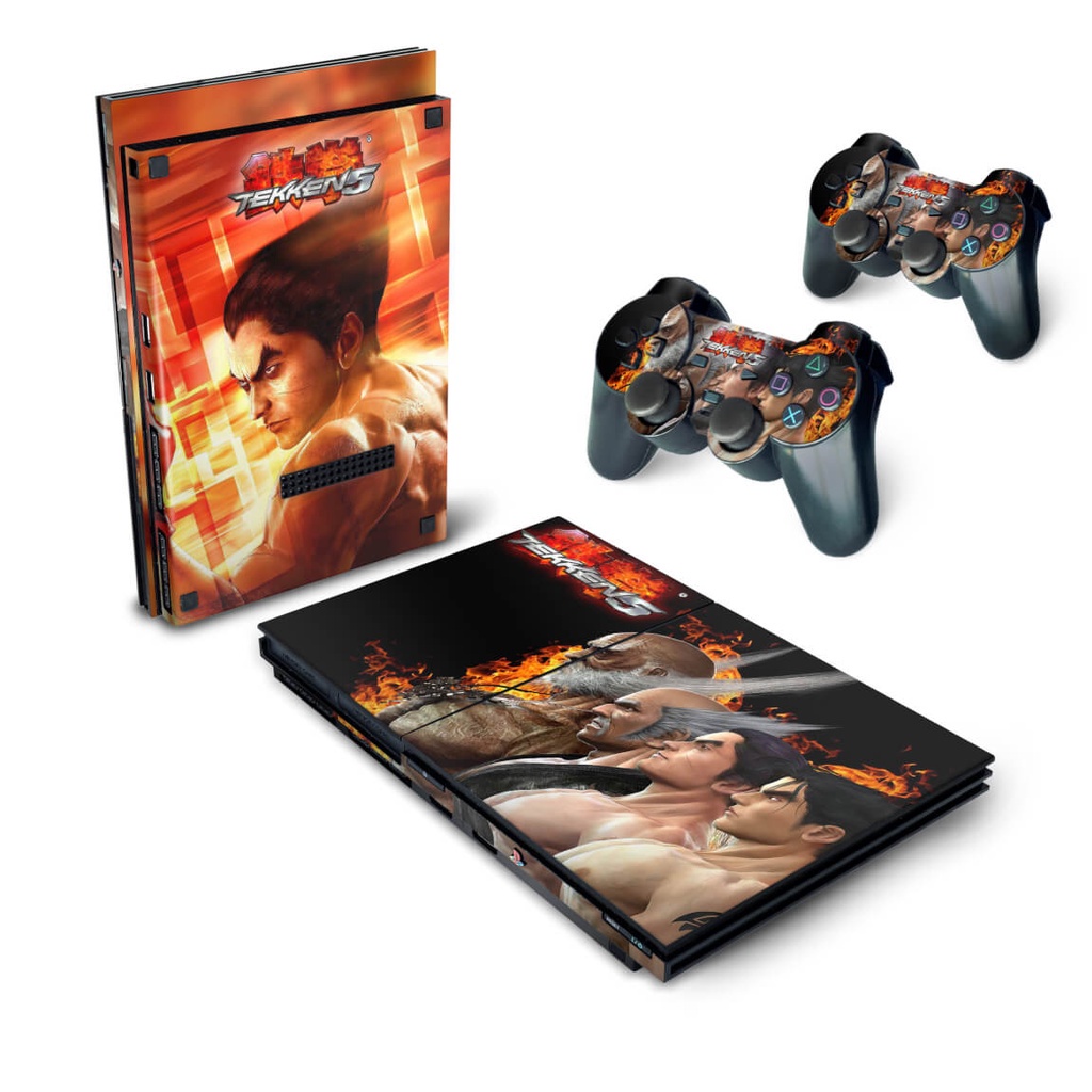 Skin PS2 Slim Adesivo - Modelo 023 | Shopee Brasil