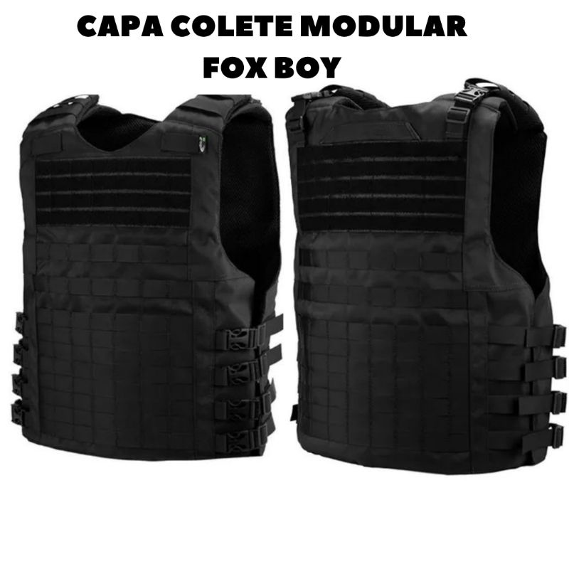 Capa de Colete Modular Tático Militar Balistico Polícia segurança ...