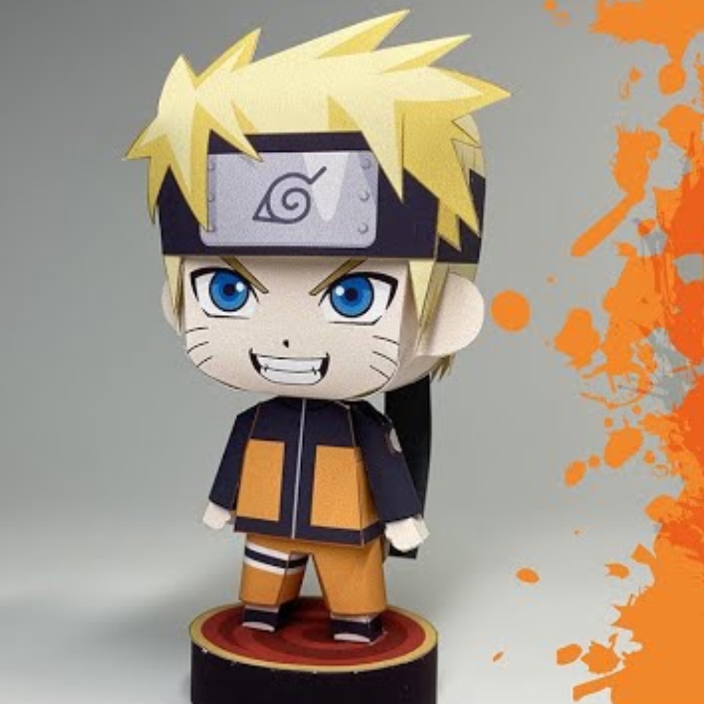 FIGURES DE NARUTO PAPERCRAFTS Naruto Uzumaki | Shopee Brasil