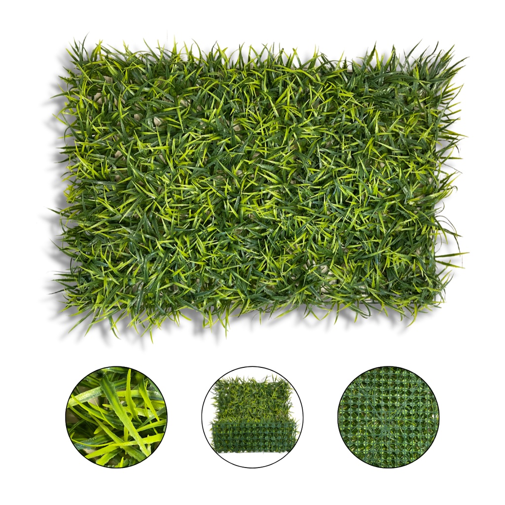 Placa - Buxinho 60x40 Muro Inglês Flor Artificial Unidade | Shopee Brasil