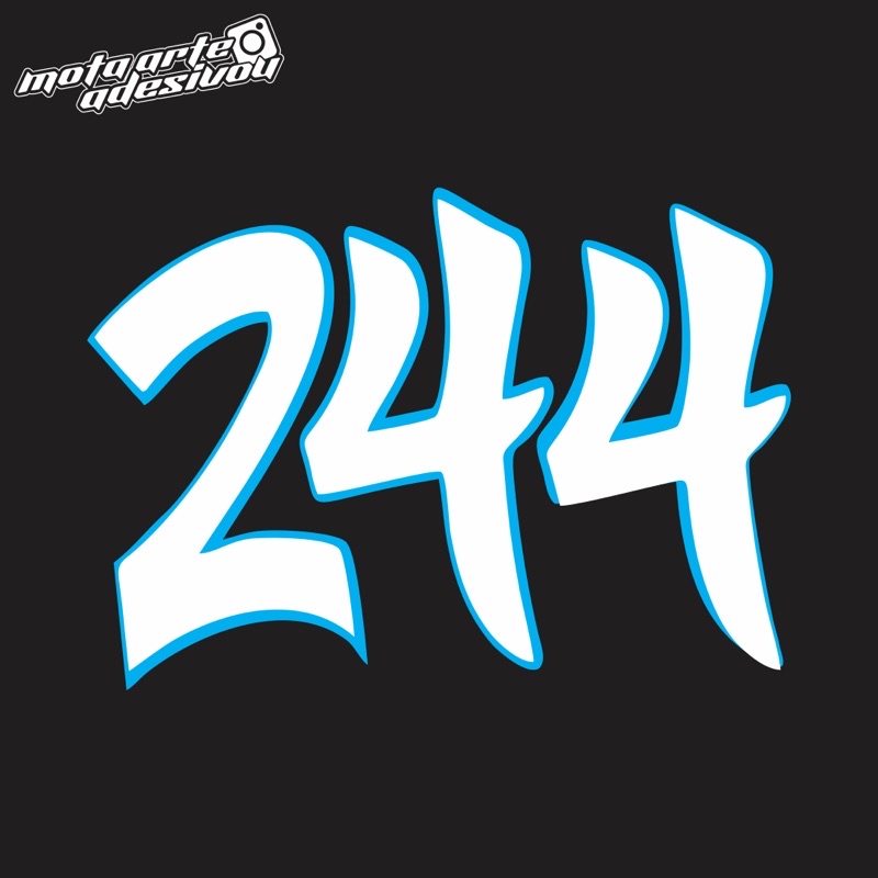 Adesivo 244 | Shopee Brasil