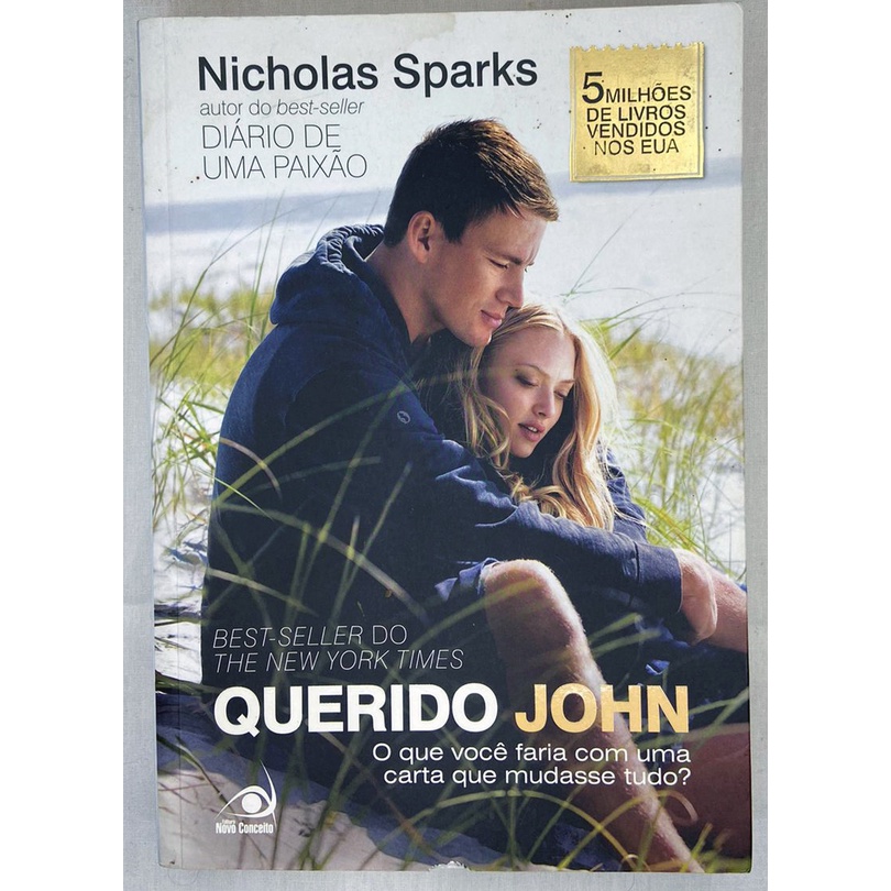 livro - Querido John - Nicholas Sparks | Shopee Brasil