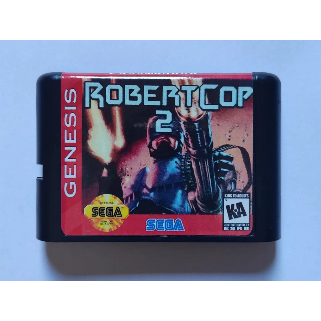Robertcop 2 Mega Drive Genesis Robocop Meme Parodia | Shopee Brasil