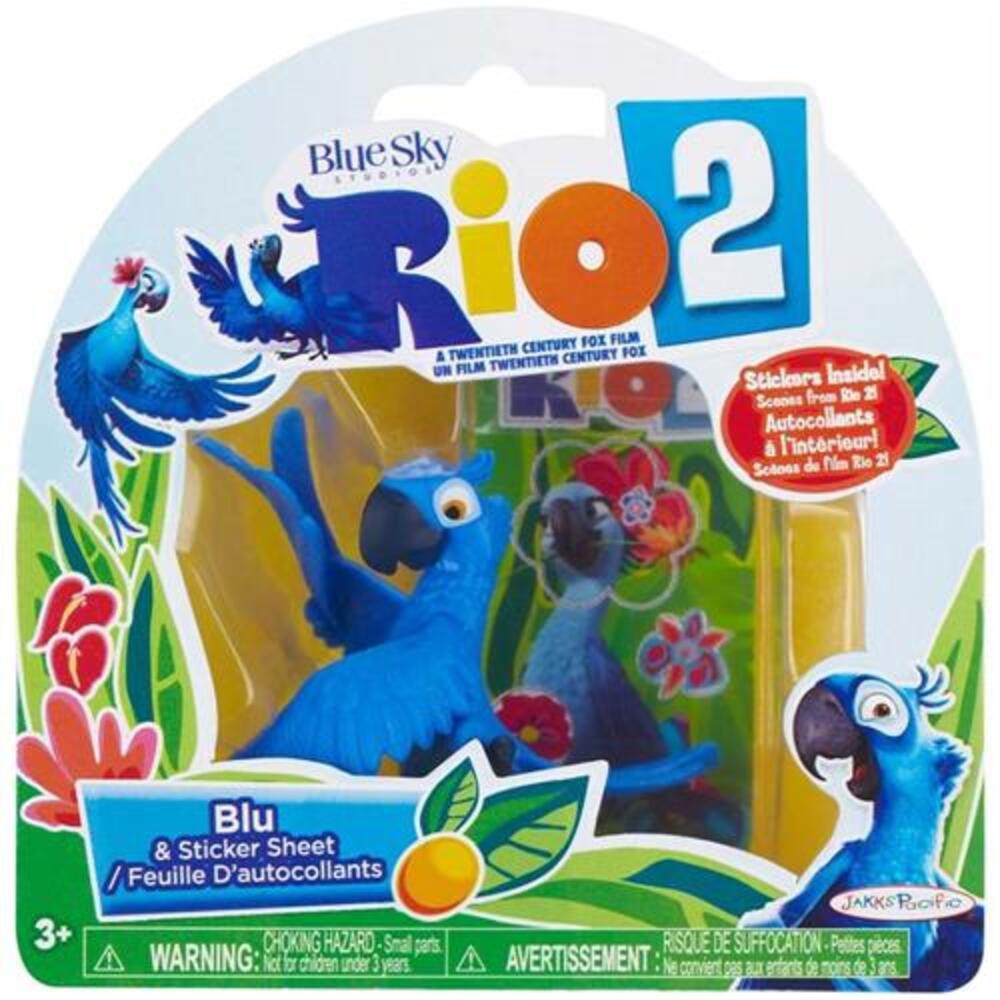 Mini Boneco Blu E Adesivo Rio 2 - Original Sunny Brinquedos | Shopee Brasil