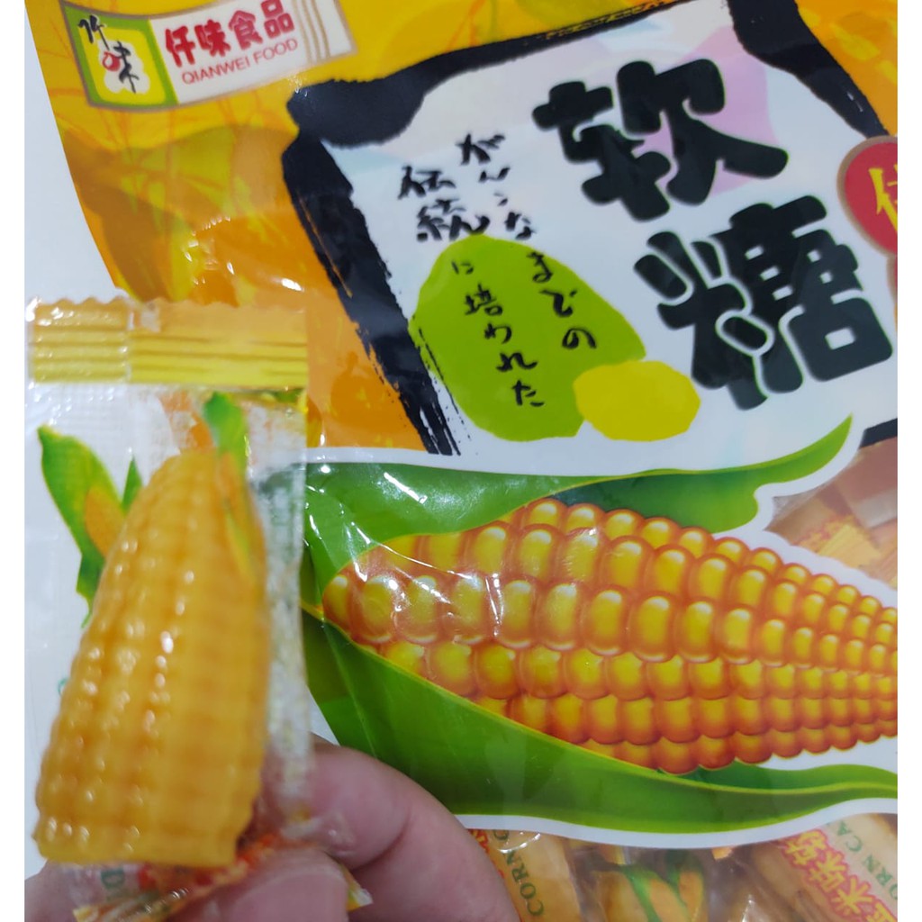 Bala Macia sabor Milho (Com formato de Espiga) | Shopee Brasil