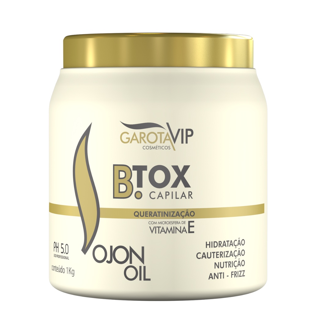 Garota Vip Botox Capilar Tradicional 1kg | Shopee Brasil