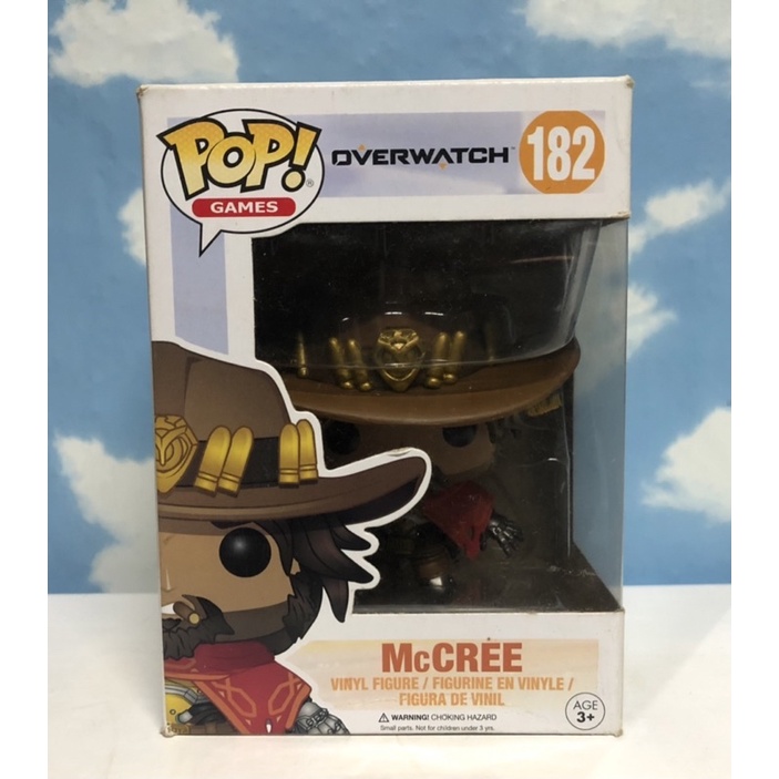 Funko Pop McCree #182 - Overwatch | Shopee Brasil