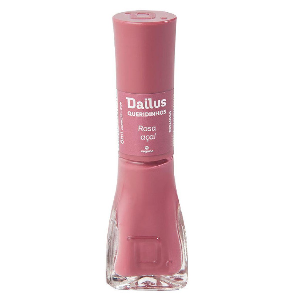 Esmalte Dailus Rosa Acai | Shopee Brasil