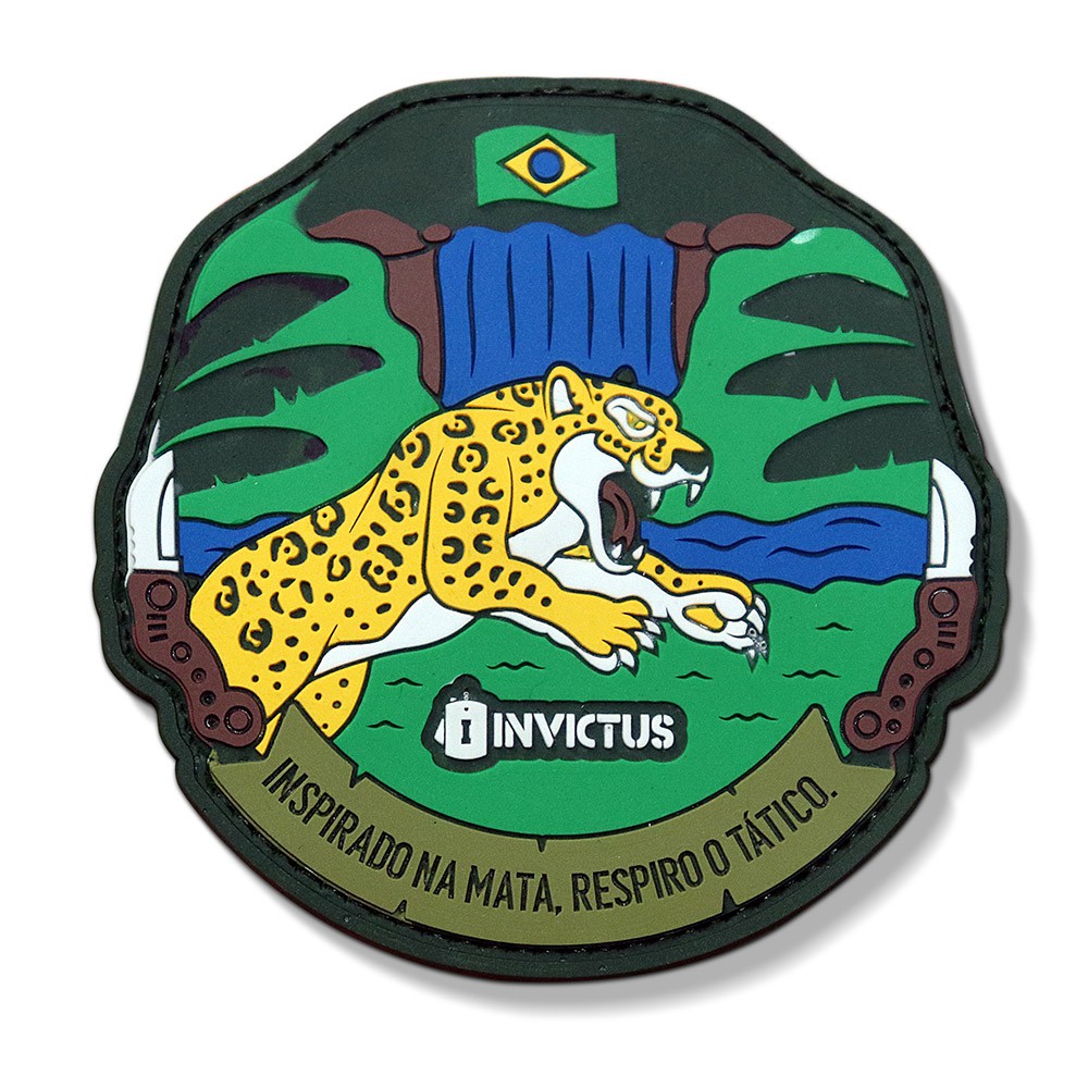 Patch Invictus Tactical Collection Emborrachado 3D | Shopee Brasil