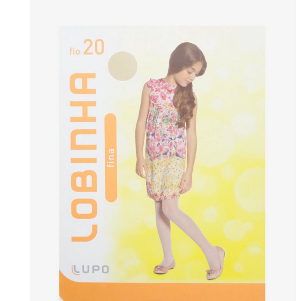 Meia-Calça Fio 20 Lobinha Lupo Champanhe Paris- Trifil | Shopee Brasil