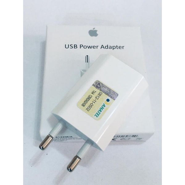Fonte adaptador tomada iPhone 5 6 7 8 USB iPhone Original | Shopee Brasil