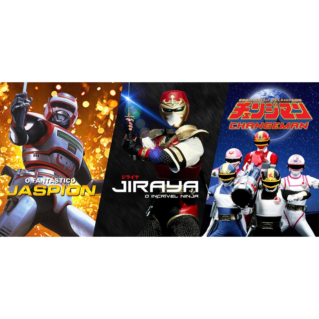 Tokusatsu Gravado Em DVD | Shopee Brasil
