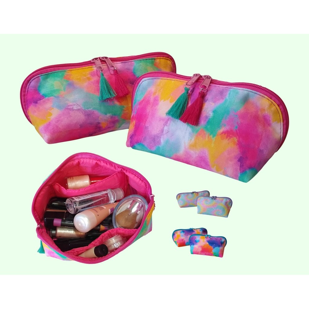 Kit de Nécessaires Tie Dye | Shopee Brasil