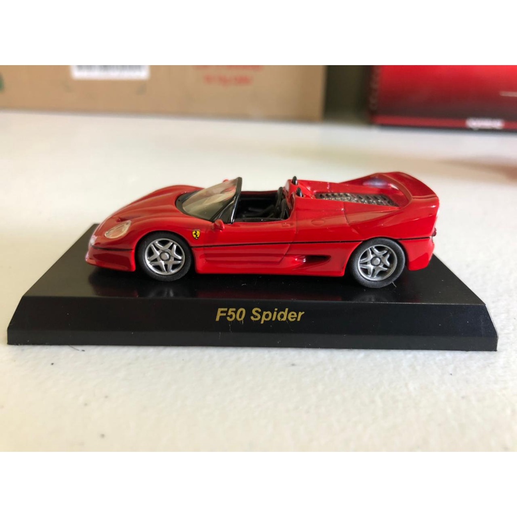 Kyosho Ferrari F50 Spider vermelha | Shopee Brasil