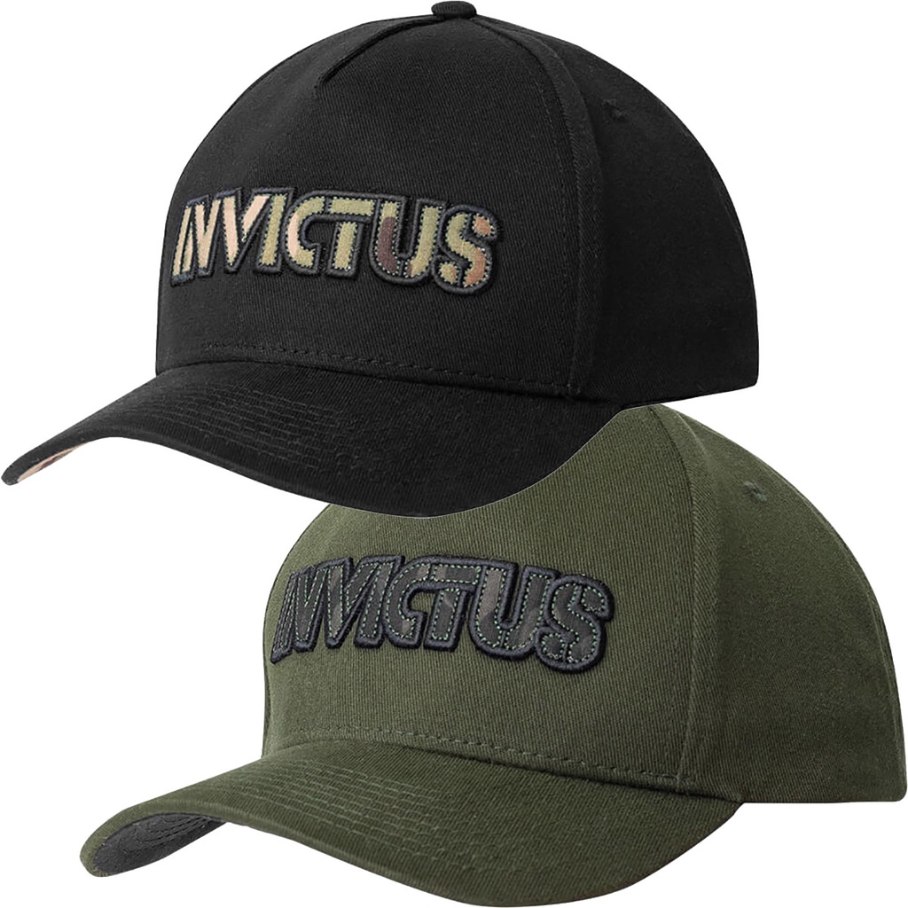 Boné Invictus Camo Modelo American Cap em Tecido Sarja 100% algodão ...