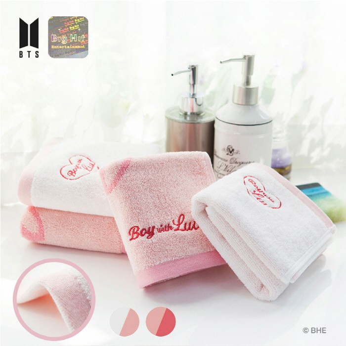 BTS Cotton Luxury Hand Towel (Boy with Luv) | Shopee Brasil