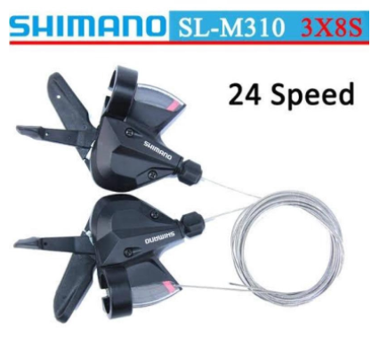 Shimano Cycling Altus SL-M310 8 Alavanca De Acionamento Do Acionador De Velocidade Rapidfire 3x8 ...